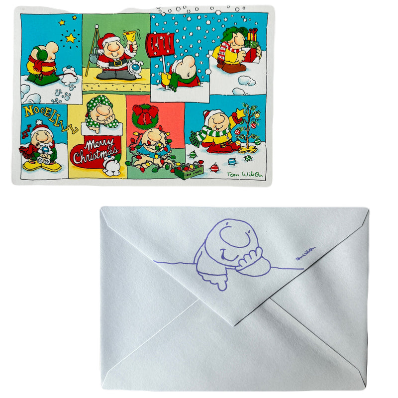 Vintage Ziggy & Fuzz Merry Christmas 1997 Hallmark Greeting Card with ...