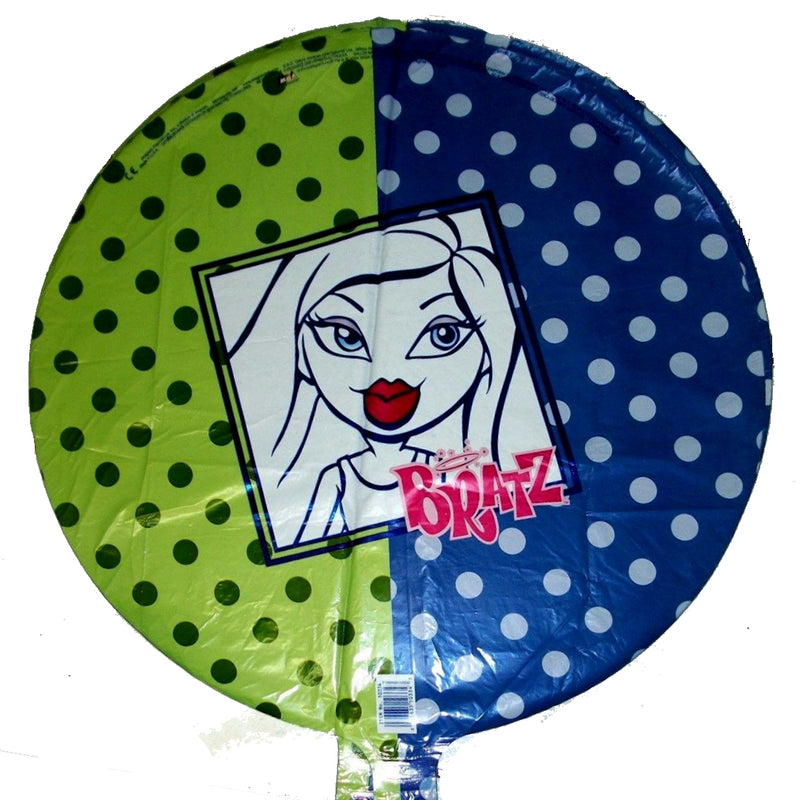 Bratz Polka Dot 18" Birthday Party Balloon - Blue & Green ...
