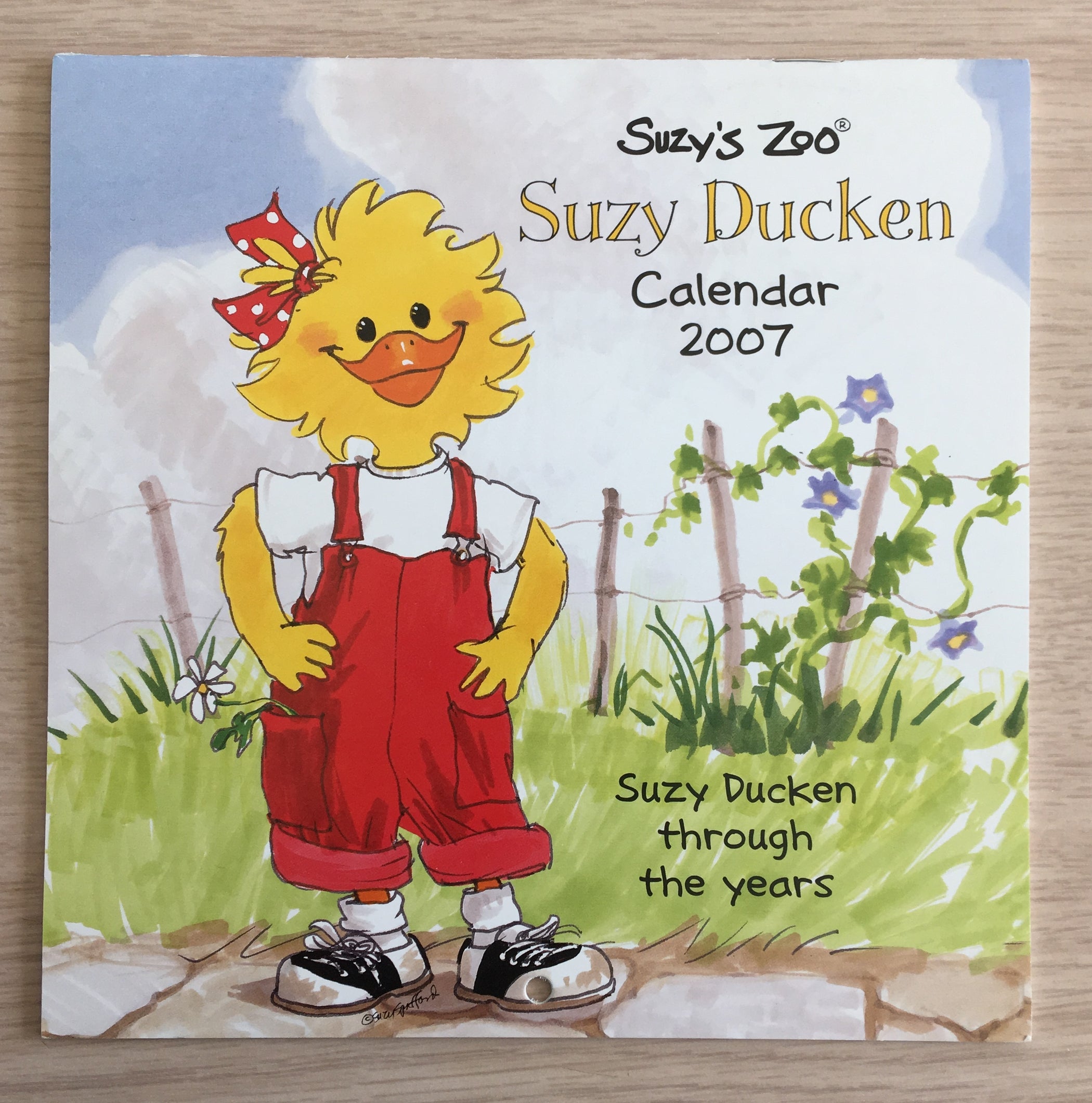 Collector's Suzy's Zoo 2007 Mini Wall Calendar Suzy Ducken Through the ...