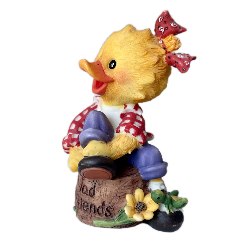 Vintage Suzy’s Zoo Suzy Ducken Figurine Collectible Resin Statue I'm g ...